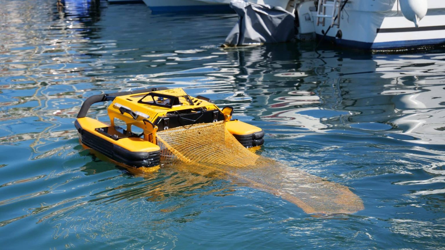 Le Jellyfishbot, un robot autonome qui dépollue les eaux