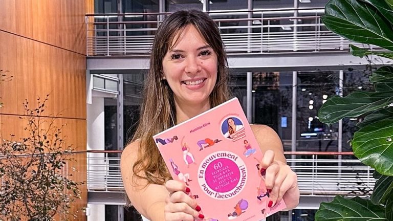 Mathilde Elind, kiné, accompagne « En mouvement pour l’accouchement