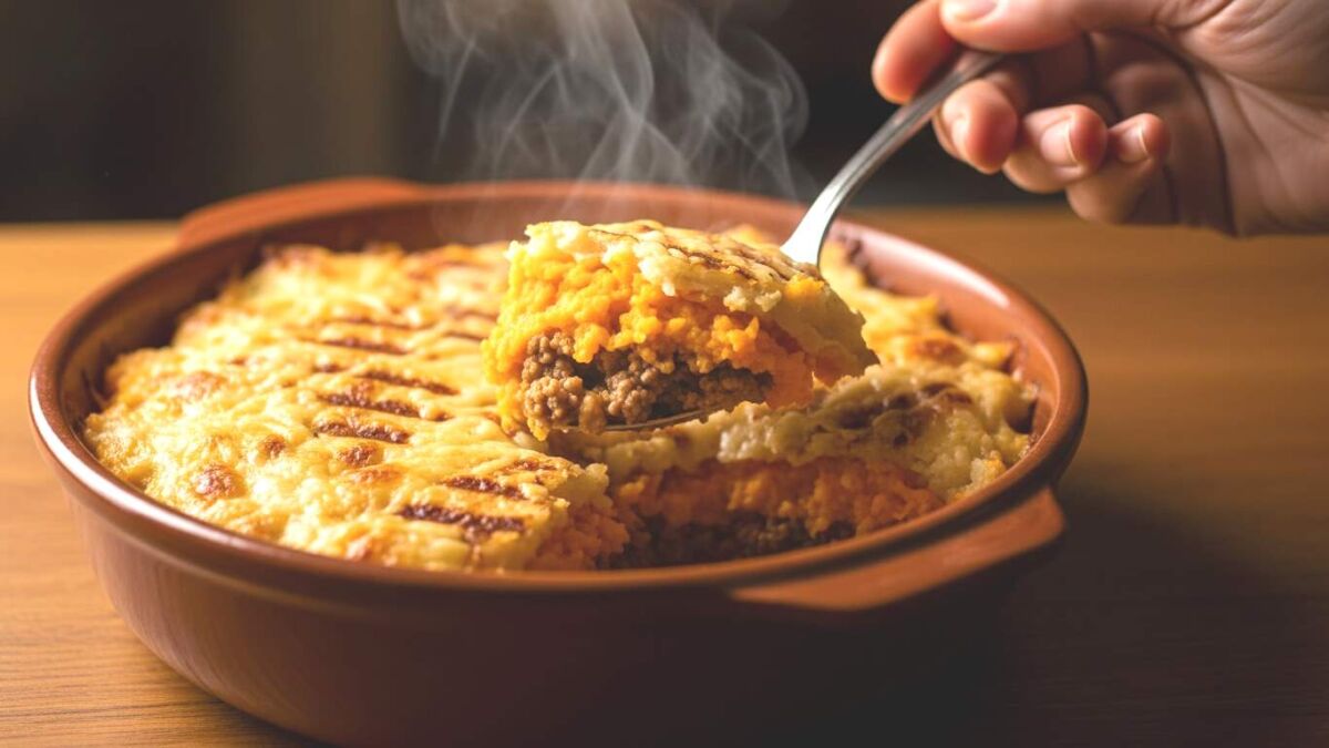 Ce gratin à la patate douce transforme le hachis parmentier en plat ...
